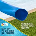 YUYAN-Pool Backwash Hose 1.5" x 100' - Heavy-Duty Pool Drain Hose ...