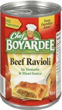 Chef Boyardee Beef Ravioli (Pack of 18) - Walmart.com