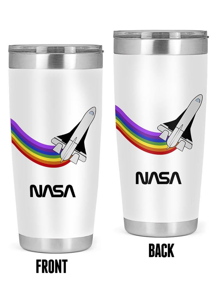 NASA Nasa Shuttle W Rainbow Tumbler -NASA Designs, 20 oz Stainless ...