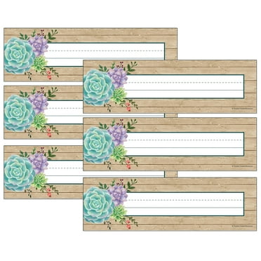 Teacher Created Resources Eucalyptus Name Tags/Labels Multi-Pack, 36 ...