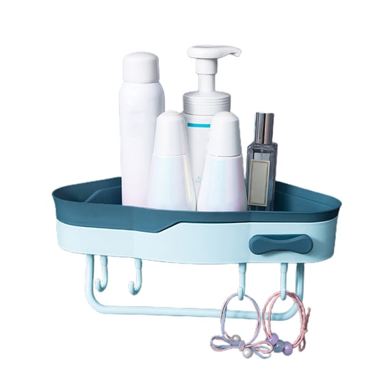 Anvazise Hollow Bathroom Rack Rounded Edge Plastic Space Saving Shower ...