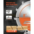 8 Inch Dado Blade Set - Stacking Dado Blades with Chippers & Shims ...