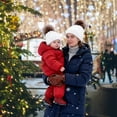 2 count Parent- Hat, Mother & Daughter/Son Winter Warm Knit Hat Family ...