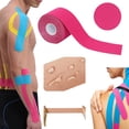 Athletic Sports Tape With Easy Tear, No Sticky Residue Elastic Bandage ...