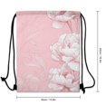 13.8×16.5in Bundle Pocket Knapsack Open Pull Rope Design Large Capacity ...