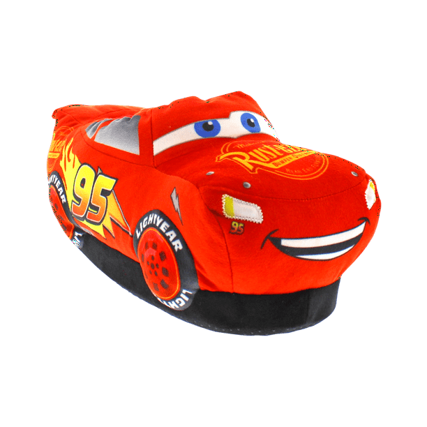 HappyFeet Disney Slippers - Lightning Mcqueen - XL/XXL - Walmart.com