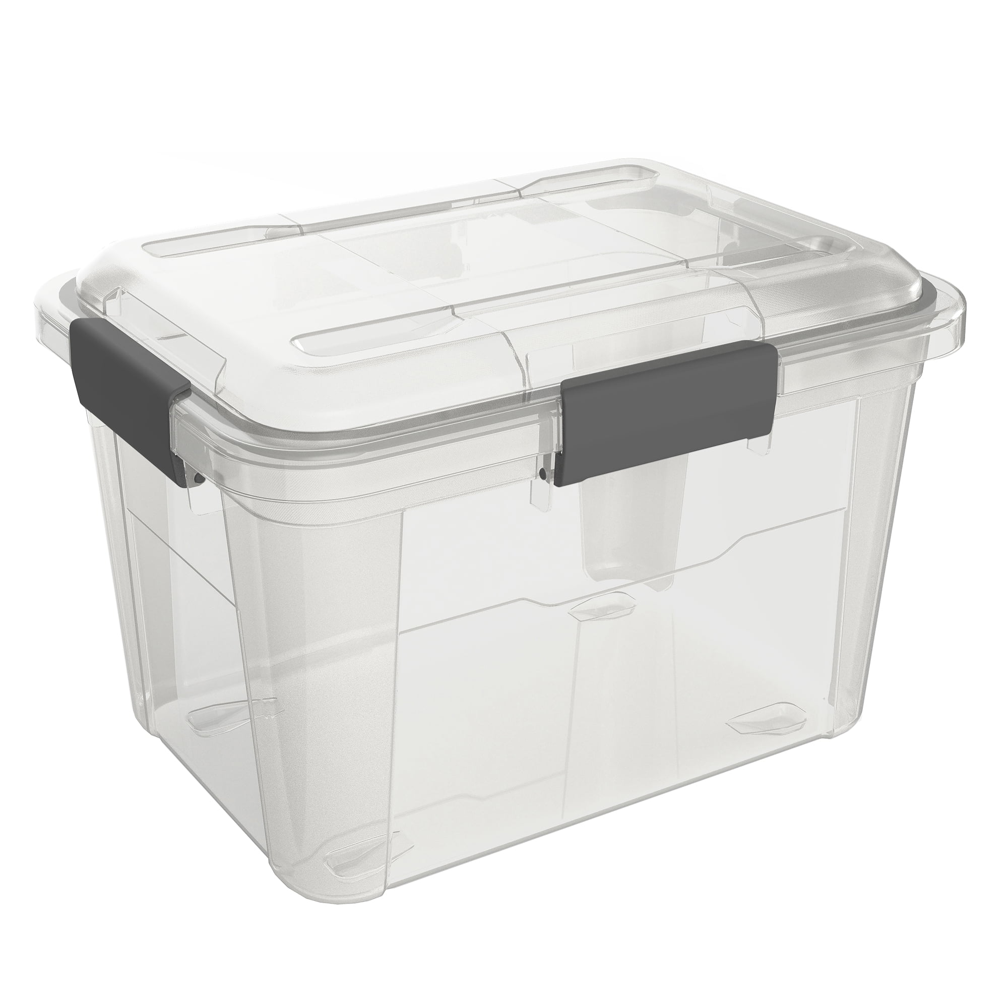 Ezy Storage Weather Proof IP65 5 Gallon Plastic Storage Container Bin ...