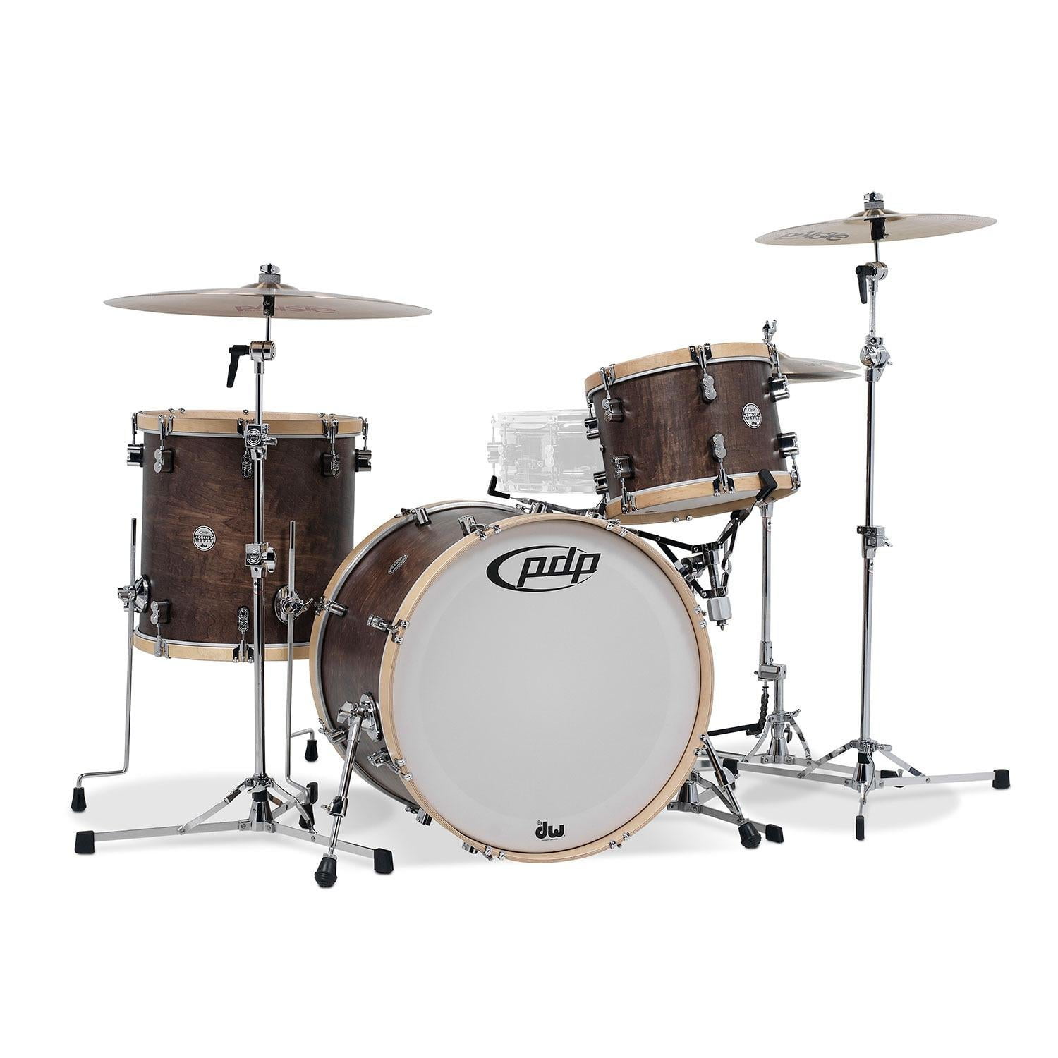 PDP Concept Classic 3-Piece Bop Kit Shell Pack - 22" Bass (Walnut ...