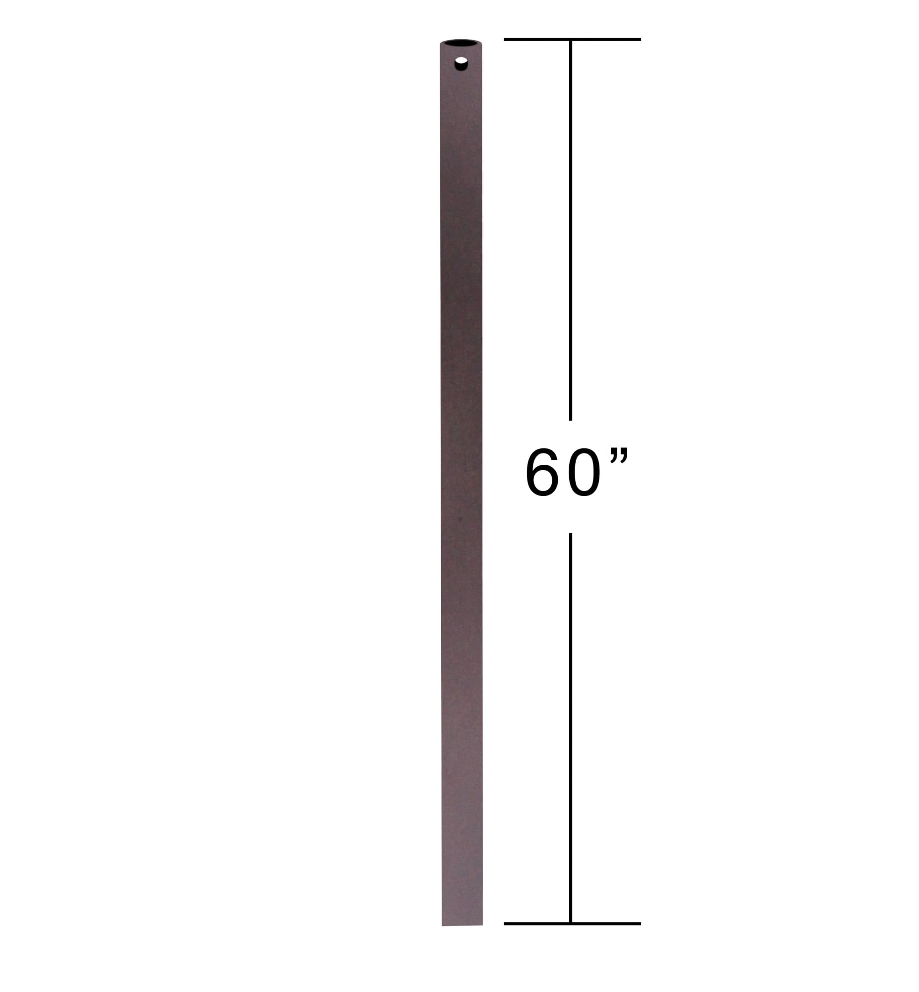 kathy ireland HOME Ceiling Fan Downrod, 60 Inch, Oil Rubbed Bronze ...