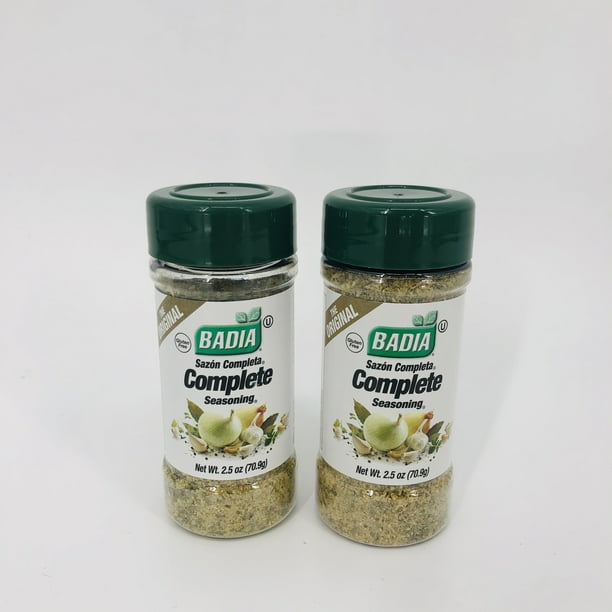 Badia Complete Seasoning Sazon Completa 2.5 oz (PACK OF 2) - Walmart.com