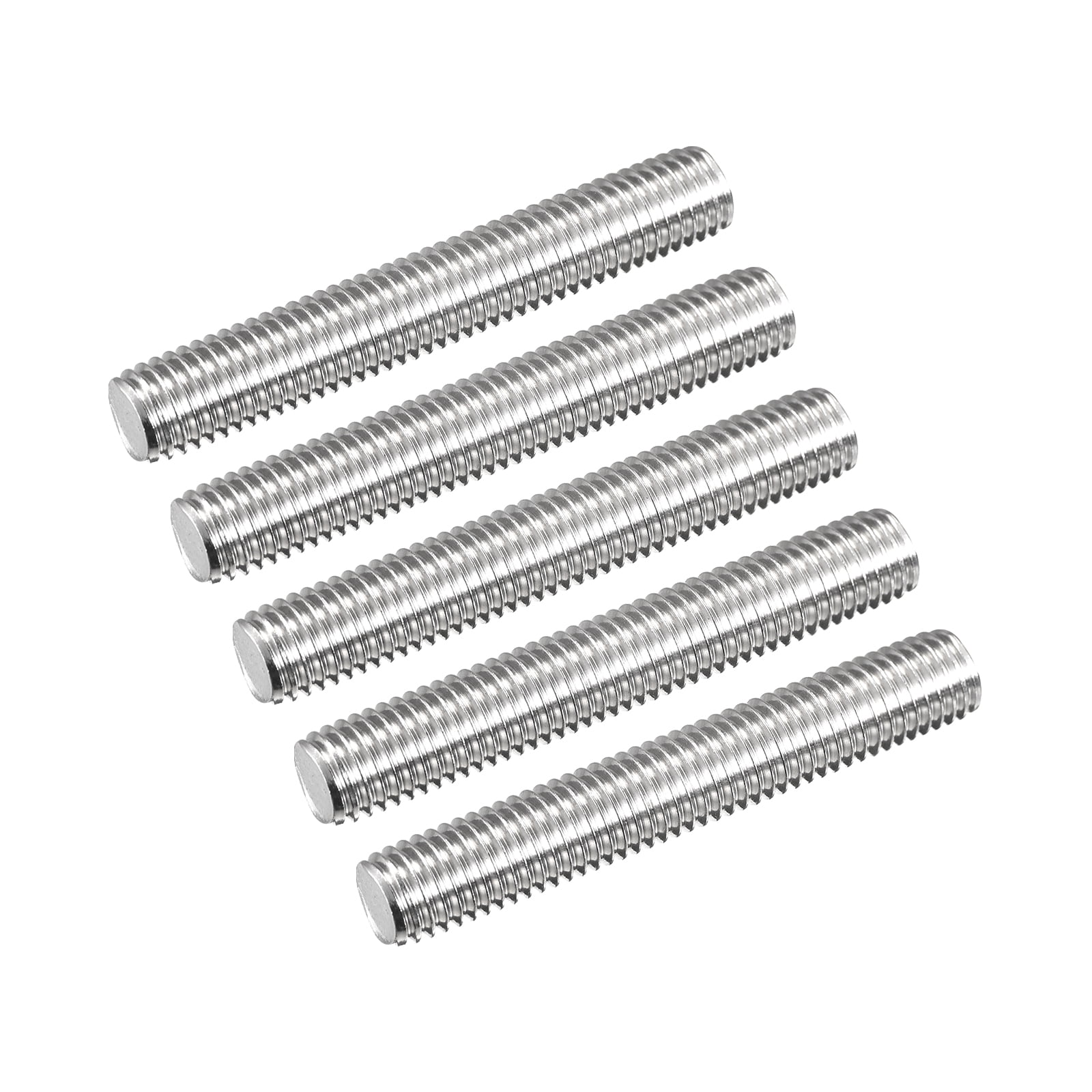 Uxcell Fully Threaded Rod M12 x 80mm 1.75mm Thread Pitch 304 Stainless ...