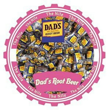 DAD'S ROOT BEER BARRELS Hard Candy 2 lb – Bulk Caramels Bag, Old ...
