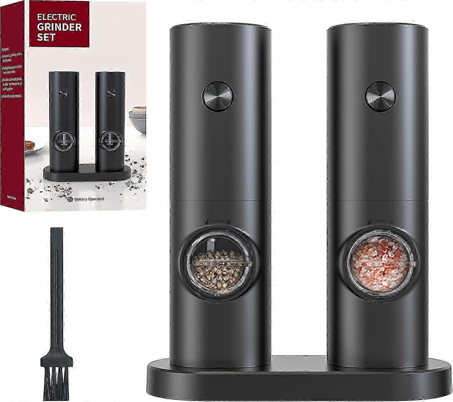 2026 Electric pepper mill, Electric salt and pepper shaker set ...
