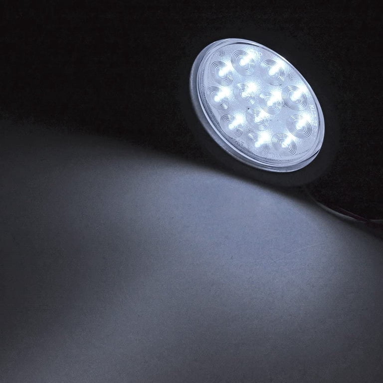 LED Reverse Lights RADIANT Clear LED Backup Light Kit – 4 Round White ...
