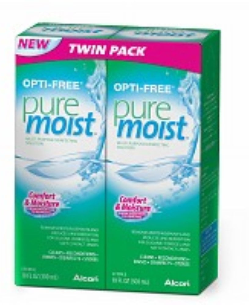 OPTI-FREE Pure Moist Multi-Purpose Disinfecting Solution 20 oz (Pack of ...