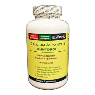Ezorb Calcium Asparate Anhydrous Powder for Bone Spurs & Joint Health ...
