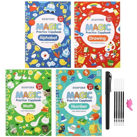 agic Practice Copybook for Kids Calligraphy Workbook Set That Can Be ...