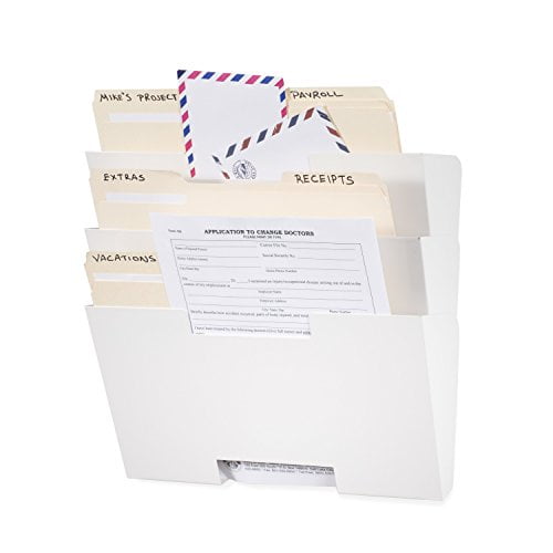 EASEPRES Hanging Organizer Cubicle File Holder - Wall Mount Storage ...