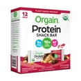 Orgain Organic Plant Based Protein Snack Bars, Peanut Butter Chocolate ...