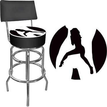 UFC Padded Swivel Barstool, Version 1 - Walmart.com
