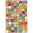 SAFAVIEH Soho Fortuna Polka Dots Wool Runner Rug, Multi, 2'6" x 12 ...