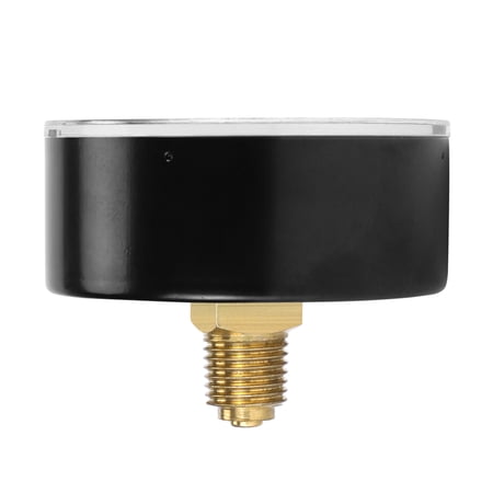 1/4" Male NPT Thread Mount 0-6bar Pressure Gauge compressor meter Fuel ...