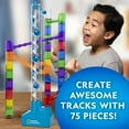 National Geographic 75-Piece Motorized Marble Run Kit for Child 8 Years ...