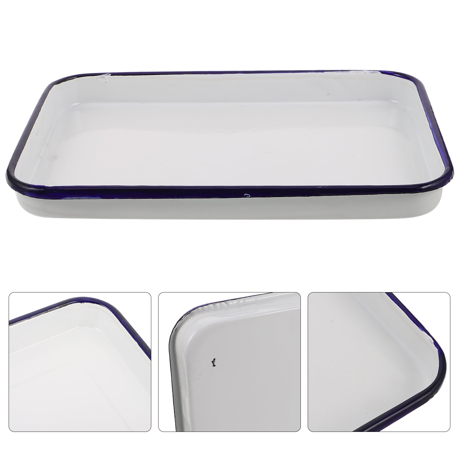 Click here for Minkissy 1pcs Enamel Baking Pan Nonstick And Easy... prices
