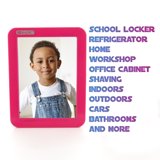 BAZIC Magnetic Locker Mirror 7" x 5.5" for School Locker, 24-Pack ...