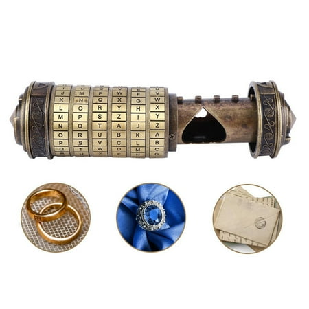 Da Vinci Code Lock, Cylinder Lock Password Letter Lock Combination Lock ...