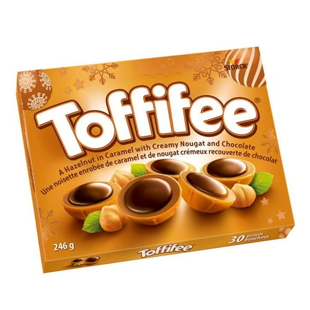 Toffifee® Hazelnut in Caramel with Creamy Nougat And Chocolate Candy ...