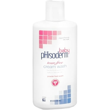 pHisoderm Baby Tear-Free Cream Wash 8 oz (Pack of 6) - Walmart.com