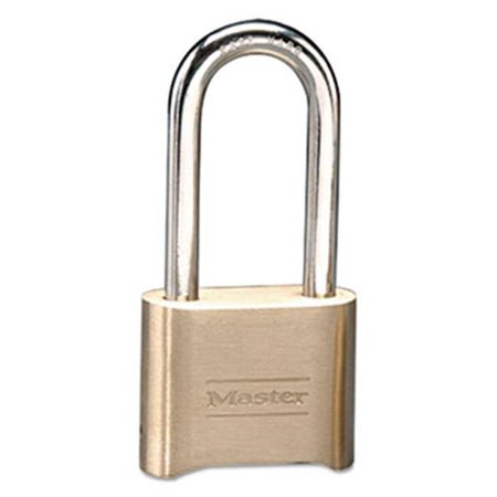 Master Lock Company 175DLH Resettable Combination Padlock, Brass, 2 ...