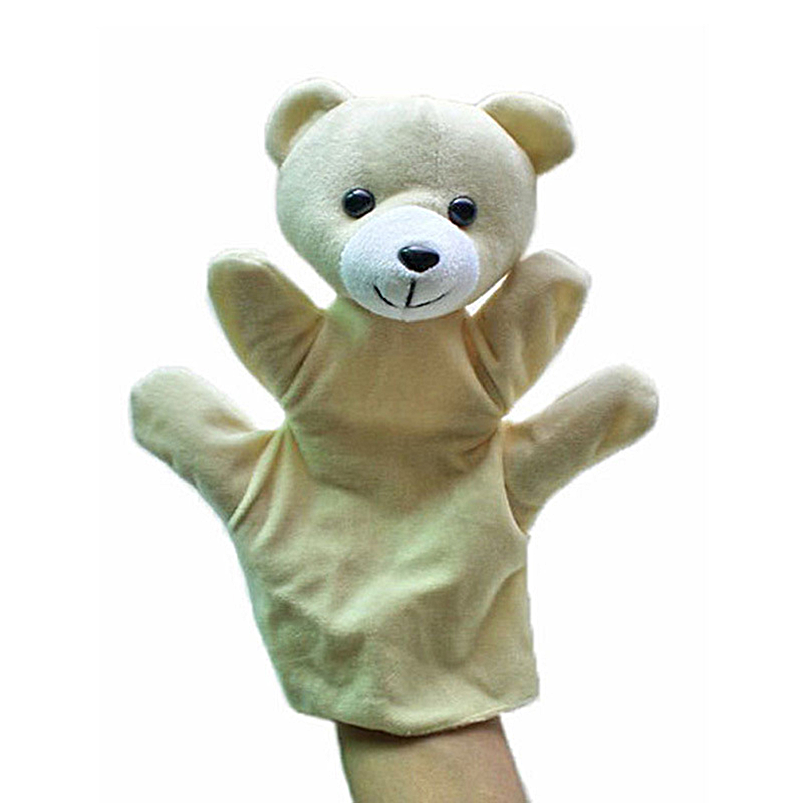 LIWEN Animal Hand Puppet Super Soft Tear-Resistant Flannel Hand Puppet ...