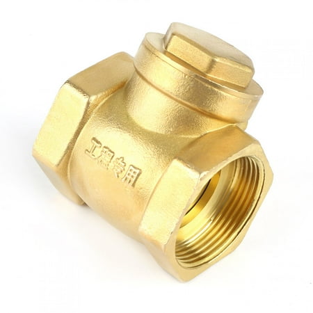 D Check Valve,DN40 Female Thread Brass Check Valve Swing Check Valve ...