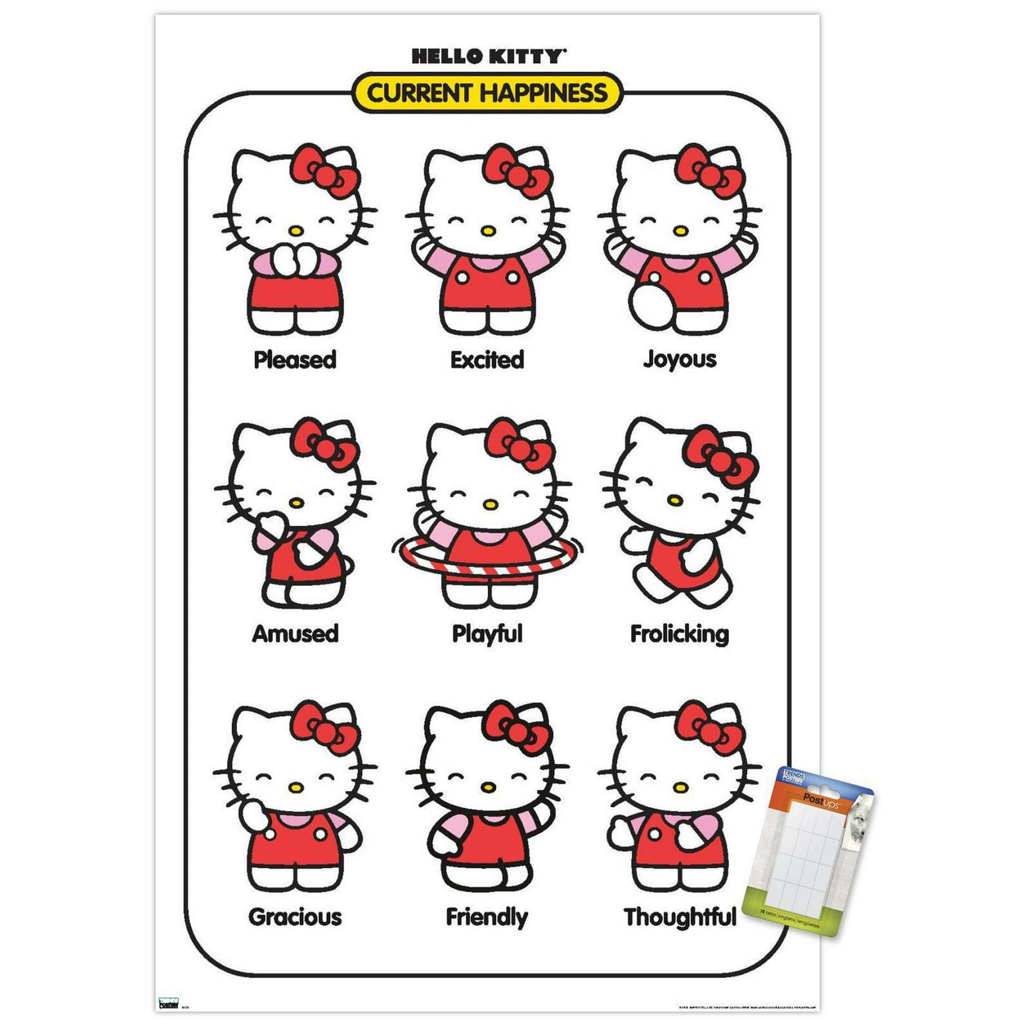 Click here for Trends International Hello Kitty - Current Happine... prices