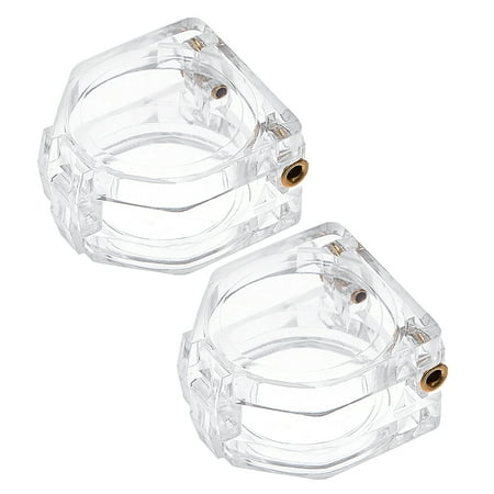 2pcs Clear Plastic Switch Cover Protector for 22mm Diameter Push Button ...