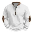 AWZXDE Boys Color Block Pullover Sweatshirt Long Sleeve Half Zip ...