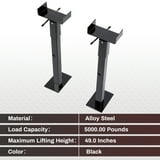 HECASA RV Slide Out Stabilizer Jacks Universal Extendable from 20" - 48 ...