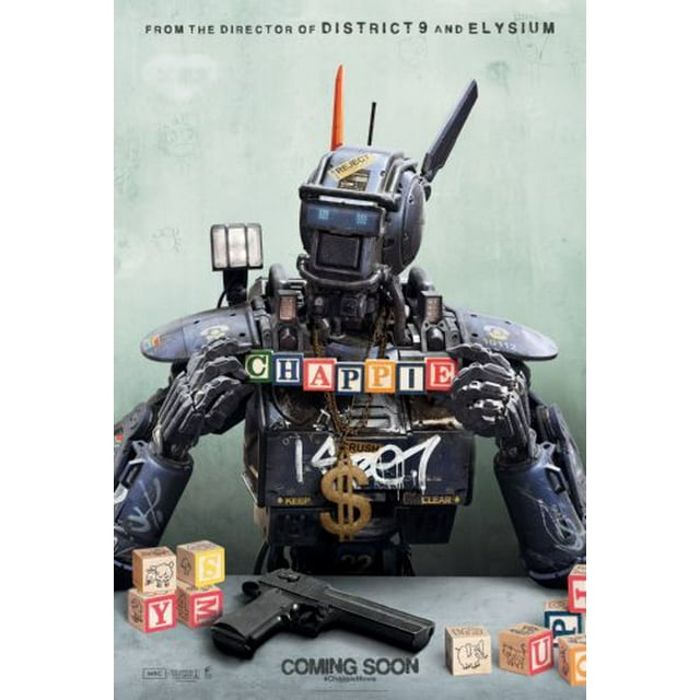 Chappie Movie poster 24inx36in Poster 24inx36in Art Poster 24x36 Square ...