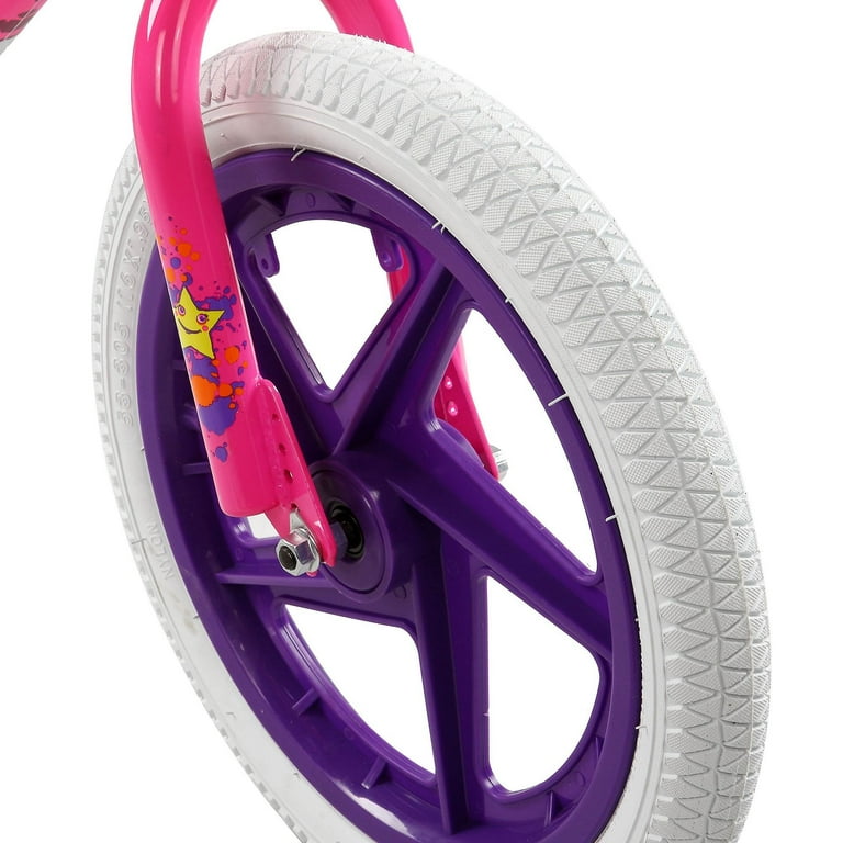 Pink And White Bmx Mongoose