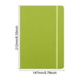 A5 Bound Notebook 100 Sheets 200 Pages Thick Lined Journal Portable ...