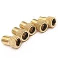 4pcs Presta to Schrader Adaptors Bicycle Pump Tire Air Inflator Valve ...