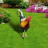 Lawn Stakes Animal Statue Shaped Yard Stake Decorative Hen Garden ...
