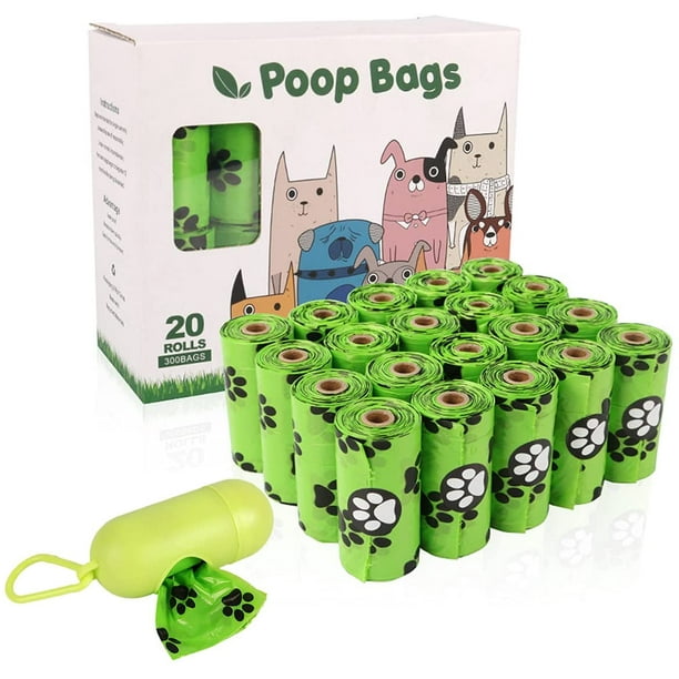 300pcs Disposable Diaper Sacks Bags with Dispenser Baby Nappy Sacks ...