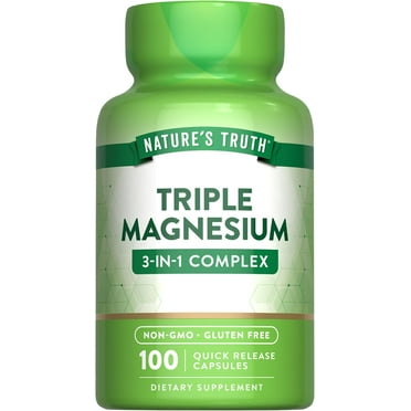 Decent Nature Magnesium Complex with Elemental Magnesium Supplement ...