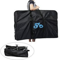Bike Transport Cover Shoulder Strap Folding Travel Bag Outdoor Cycling ...