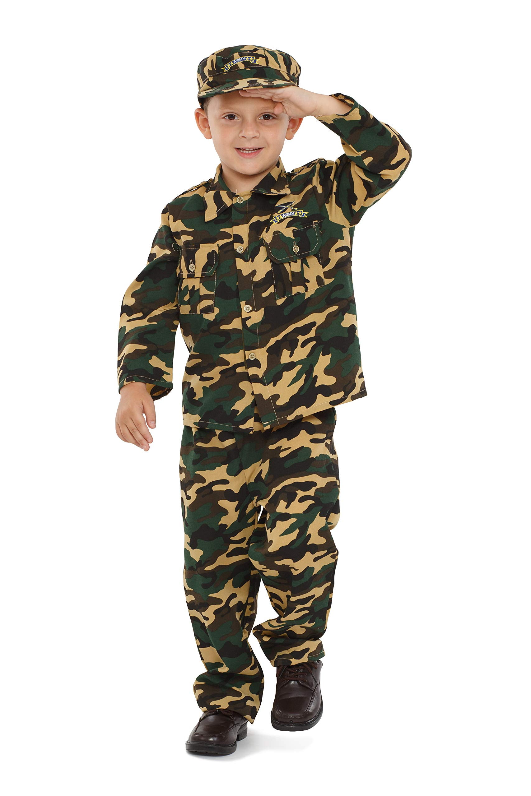 Disfraz de soldado del ejército estadounidense para niños | Bodega ...
