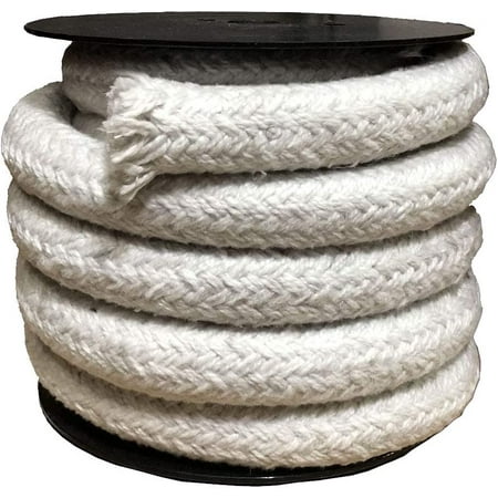 Rope Seal 3.2 Feet Long Round Braided Ceramic Fiber Rope Gasket High ...