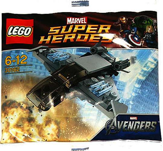 Marvel Avengers Quinjet Mini Set LEGO 30162 [Bagged] - Walmart.com